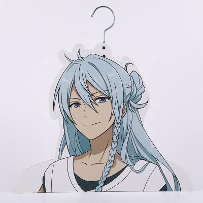 China Custom Character Die-Cut Paper Hanger | Wholesale Apparel Retail Display for sale