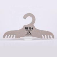 China 2mm Thickness 2.5mm Thickness 3mm Thickness Eco Friendly Cardboard Underwear Hangers Biodegradable Paper Hangers for sale