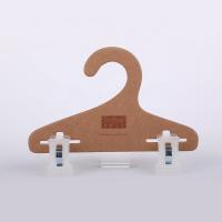 China FSC Eco Friendly Multi Shape Cardboard Hangers With Clips For Adult Clothes for sale