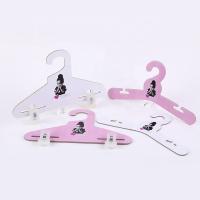 China FSC Eco Friendly Multi Shape Cardboard Hangers With Clips For Adult Clothes for sale