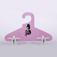 China FSC Eco Friendly Multi Shape Cardboard Hangers With Clips For Adult Clothes for sale