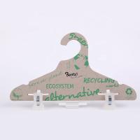 China FSC Eco Friendly Multi Shape Cardboard Hangers With Clips For Adult Clothes for sale