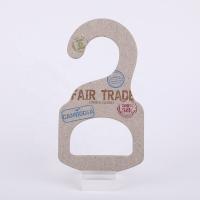 China FSC Certified Recycled Cardboard Bandana Hanger Customized Logo Printing for sale