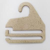 China Natural Recycled Cardboard Pet Hangers Biodegradable Paper Card For Bow Tie Display for sale