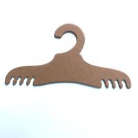China 3.5mm and 4mm Thickness Cardboard Underwear Hangers with <±1mm Tolerance for Precision Display for sale