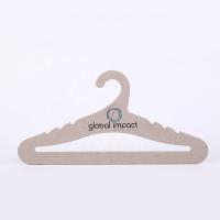 China 40cm Recycled Cardboard Coat Hanger Multifunction Design Custom Thickness for sale