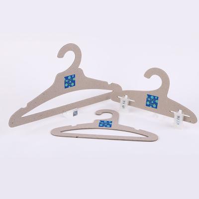 China Recycled Cardboard Hangers 2.5mm 3mm 3.5mm Thick Paper Hangers For Garment Use for sale