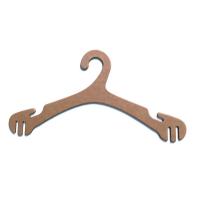 China Environmentally Friendly Recyclable Cardboard Hanger with Customizable Size for Clothing Stores for sale