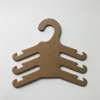 China Environmentally Friendly Recyclable Cardboard Hanger with Customizable Size for Clothing Stores for sale