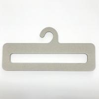 China 100% Recycled Custom Kraft Paper Fabric Sample Hanger FSC Certified Non Slip for sale