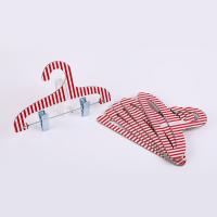 China Custom Logo Kids Cardboard Pants Shorts Skirts Hanger With Metal Clip FSC Approved for sale
