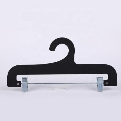 China Custom Paper Pants Hangers Baby Clothes Paper Hanger For Skirt Display Free Samples for sale