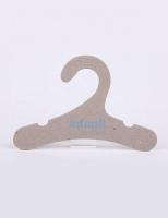 China Recycled Kids Clothing Paper Hanger Cardboard Baby Clothing Hangers Custom Printing for sale
