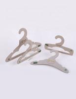 China Recycled Kids Clothing Paper Hanger Cardboard Baby Clothing Hangers Custom Printing for sale