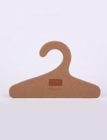 China Recycled Kids Clothing Paper Hanger Cardboard Baby Clothing Hangers Custom Printing for sale
