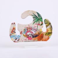 China Custom Logo Flip Flop Paper Hanger with Starch Based Adhesives 100mm x 200mm for sale