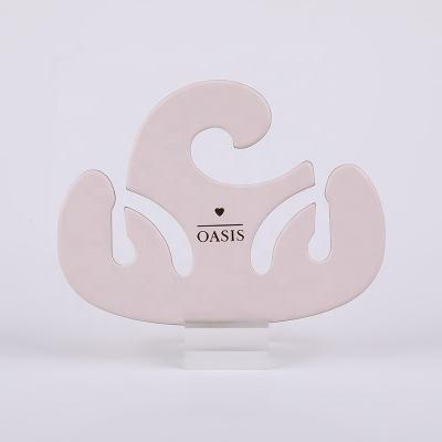 China Eco Friendly Cardboard Shoes Hangers Paper Flip Flop Paper Hanger Custom Size for sale