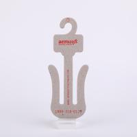 China Custom Printing Cardboard Shoes Hangers Recycled Paper Material Eva Slipper Hangers for sale