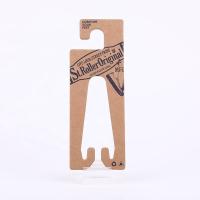 China Eco Friendly 100% Recycled Cardboard Slipper Hanger Custom Logo Wholesale for sale