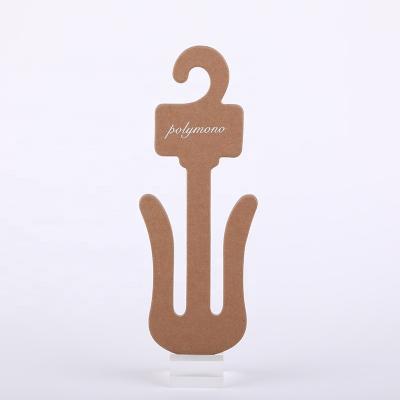 China Recycled Paper Slipper Hanger Custom Size For Sustainable Packaging for sale