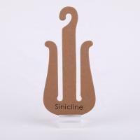 China 3mm Biodegradable Customized Sandal Paper Hanger Cardboard Hanger Hooks for sale