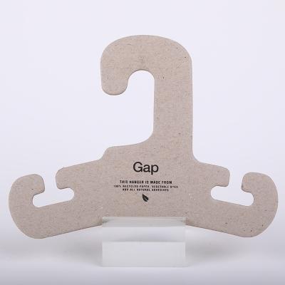 China 3mm Thickness FSC Material 100% Recycled Cardboard Hanger for Kids Shoes Display for sale