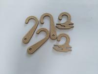 China 1.5mm Thickness Cardboard Socks Hanger All Season With 22x46mm Size for sale