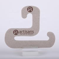 China Plastic-Free Kraft Paper Sock Hanger | FSC Custom Retail Display Hook for sale