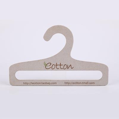 China 43cm Cardboard Clothes Hanger With 3.4mm Hook ，Paper Garment Display Hanger for sale