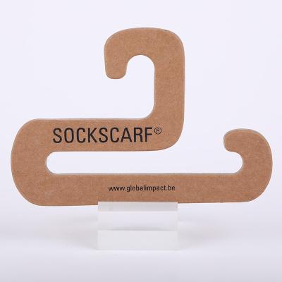 China Eco Friendly Recycled Paper Cardboard Hijab Hanger with 1.5mm 2mm 2.5mm Thickness Options for sale