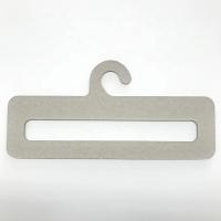 China Customized Color Kraft Cardboard Hanger Non Slip For Fabric Sample Display for sale