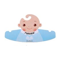 China Biodegradable Baby Bib Cardboard Hanger Custom Logo Printed 2.0mm-3.5mm Thickness for sale