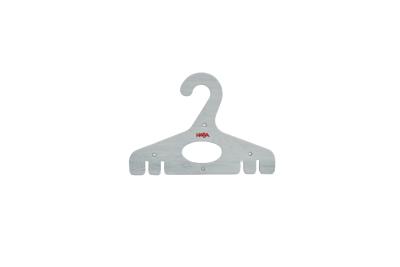 China 3mm Thick FSC Cardboard Clothes Hanger Customized Color Dog Harness Hanger for sale