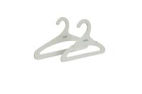 China Custom Cardboard Clothes Hanger Recyclable Eco Friendly Kraft Paper Hanger For Adult for sale