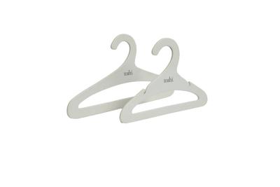 China Custom Cardboard Clothes Hanger Recyclable Eco Friendly Kraft Paper Hanger For Adult for sale