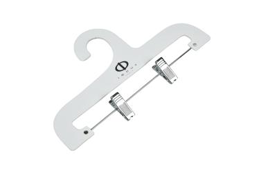 China FSC Certified Eco Friendly Detachable Flexible Foldable Cardboard Hangers for Adult Clothes for sale