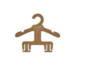 China Eco Friendly Paper Full Body Hanger For Underwear Swimsuit Custom Logo for sale