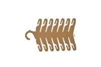 China Detachable Flexible Multifunction Paper Hangers for Garments and Clothes Accessories for sale