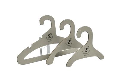 China 7inch  9inch 12inch Paper Baby Hangers Baby Clothes Cardboard Hook Customized Color for sale
