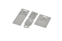 China Custom Size Recycled Paper Hang Tags Offset Printing For Garment Display for sale
