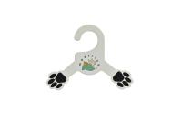 China Cute Design Cardboard Pet Hangers Paper Animal Clothing Rack Custom Sizes for sale