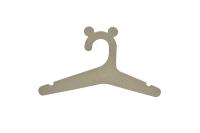 China 3mm Cardboard Pet Hangers Eco Friendly Pet Clothing Paper Hangers 100% Recycled for sale