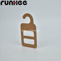China Non Pollution Recycled Paper Cardboard Scarf Hangers With Embossed Logo OEM for sale