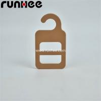 China Non Pollution Recycled Paper Cardboard Scarf Hangers With Embossed Logo OEM for sale