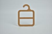 China Custom Logo Cardboard Scarf Hangers Degradable 2.5mm 3mm 3.5mm Thickness for sale