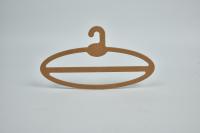 China OEM Logo Cardboard Scarf Hangers Customizable Size Recycled Paper Hangers for sale