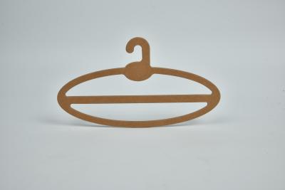 China OEM Logo Cardboard Scarf Hangers Customizable Size Recycled Paper Hangers for sale