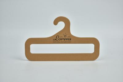 China Biodegradable 3mm Thickness Cardboard Hanger Customizable Size For Retail Display for sale