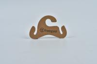 China Customizable Sizes Logos Paper Hangers For Baby Children Shoes Slippers Sandals for sale