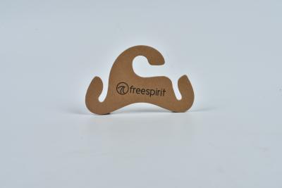 China Customizable Sizes Logos Paper Hangers For Baby Children Shoes Slippers Sandals for sale